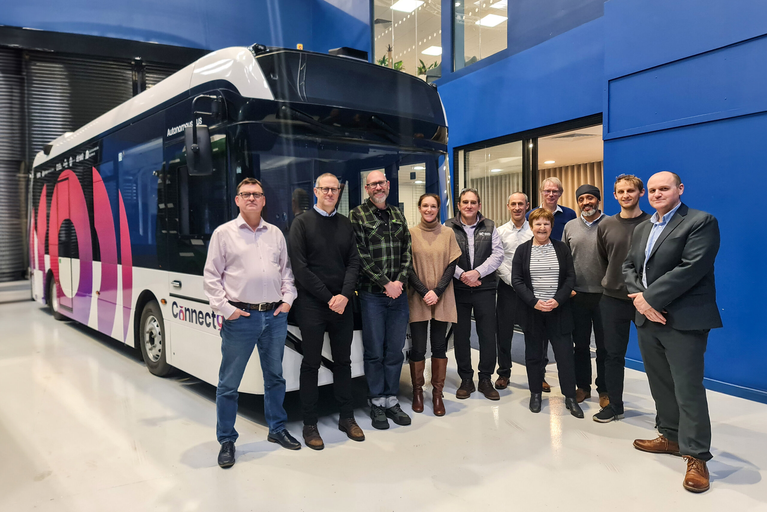First Alexander Dennis Enviro100AEV autonomous electric bus for ...